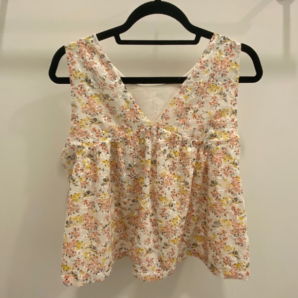 LOFT | Tops | Loft Floral Top | Poshmark